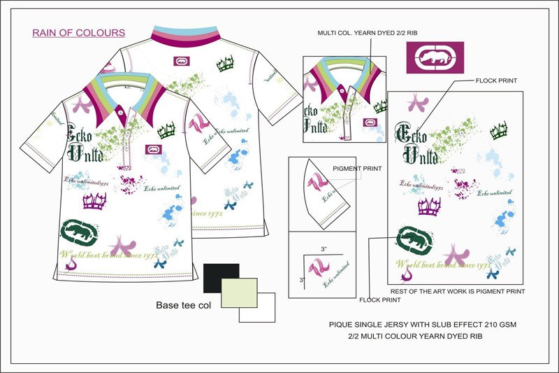 Specification Sheet and Tech Pack How they are Different