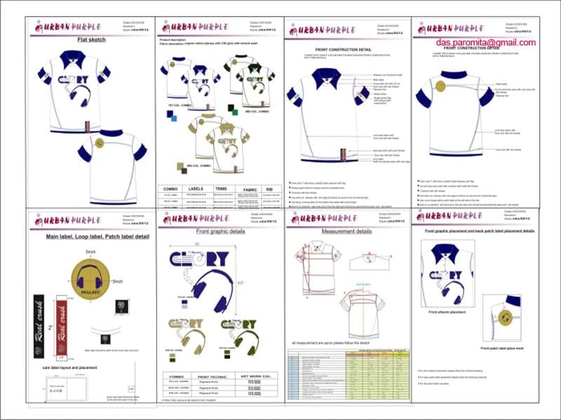 Measurement Specification Guideline - How to Measure Garment