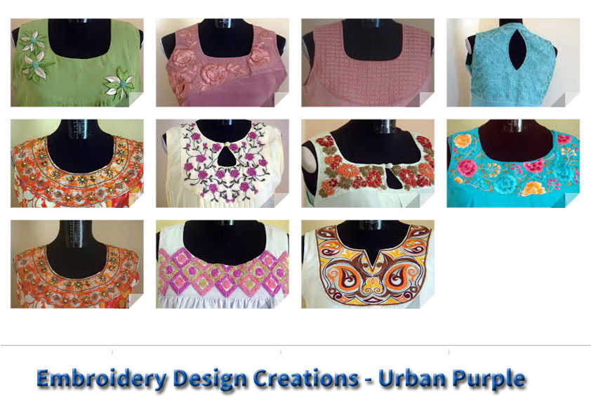 Embroidery Design in Tech Packs - Clothing Designer